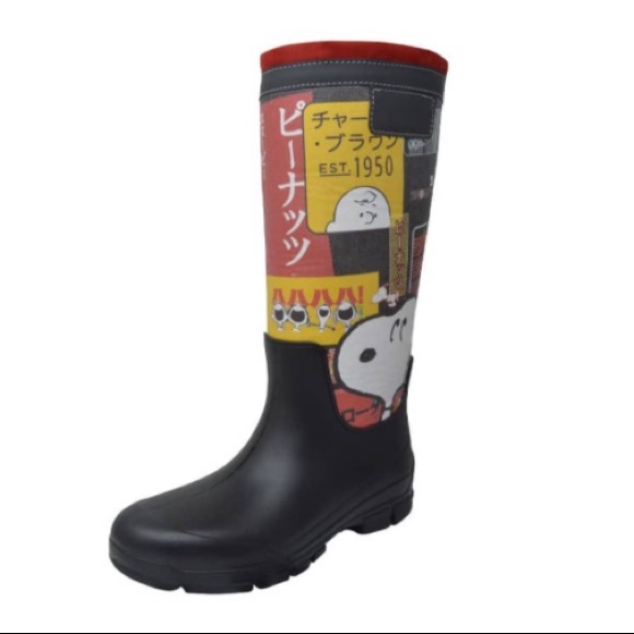 Peanuts | Shoes | Peanuts Snoopy Charlie Brown Rain Boots Waterproof ...